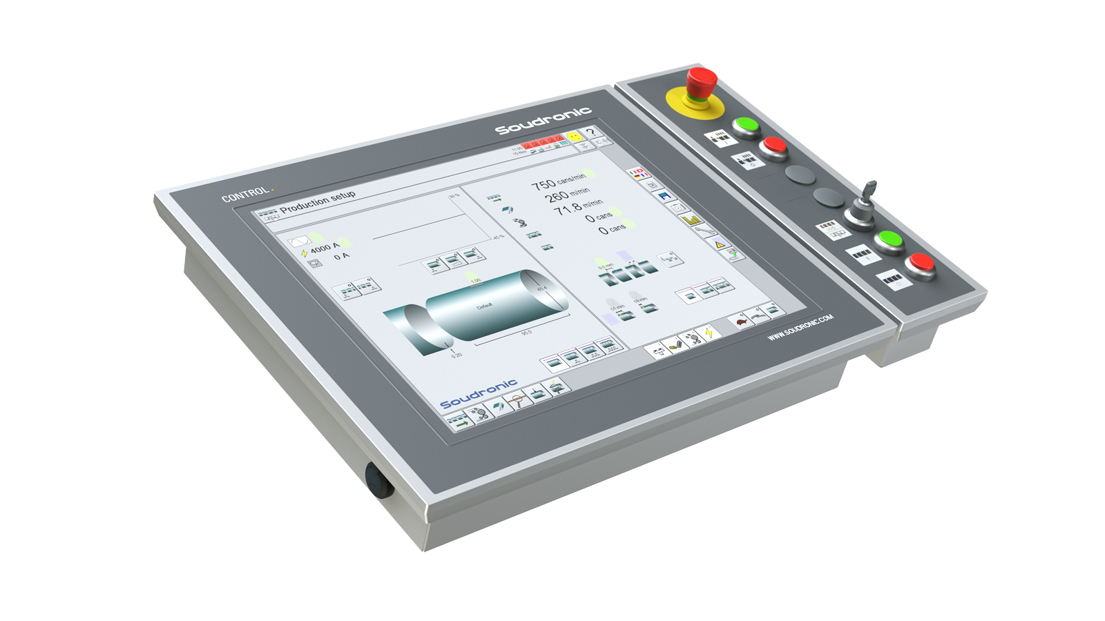 Conversion to UNICONTROL – Soudronic Group